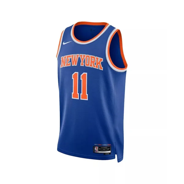 NBA New York Knicks Jalen Brunson Nike Mens Icon Swingman Jersey