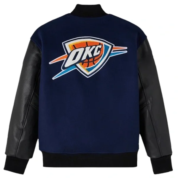 Oklahoma City Thunder OVO x NBA Varsity Jacket